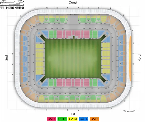Stade Pierre Mauroy : Parking, Capacité, Plan, Lille,
